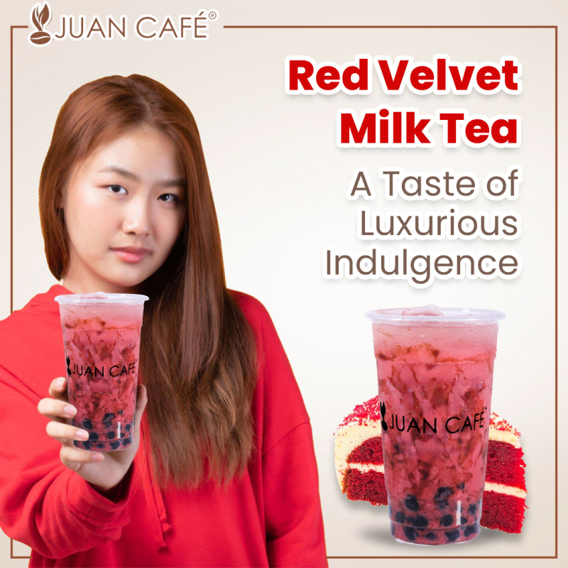 Red Velvet Milk Tea – Juan Café
